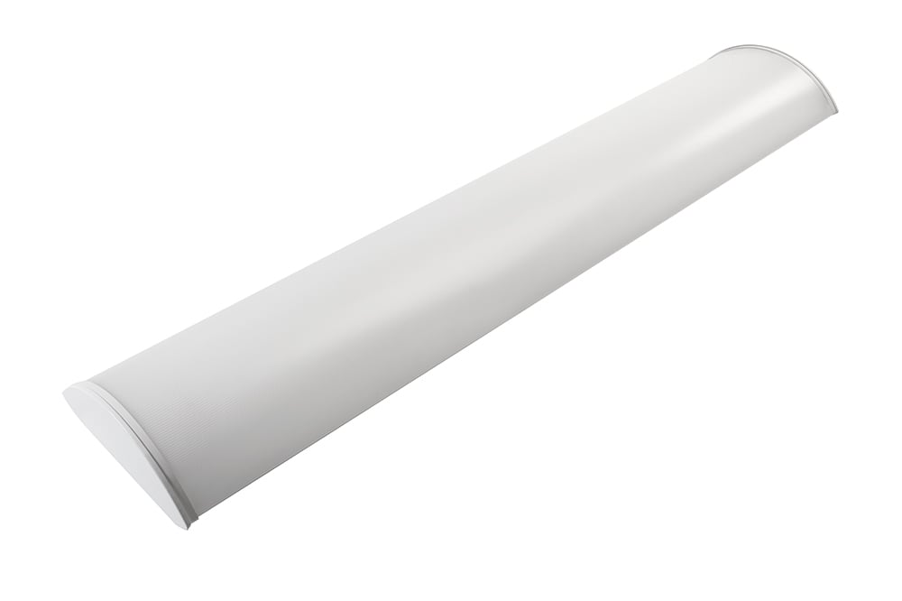 40W Curved LED Wrap - 10" Wide, 4 Long, 120-277V Input, Frosted ...