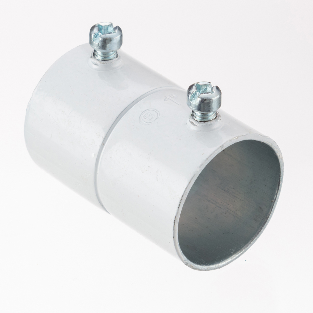 EMT Couplings, Color-Coded, Steel, White, Size 1" | Crescent Electric ...