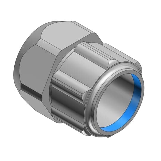 1/2 Inch Combination Compression Coupling, Steel for Use with EMT ...