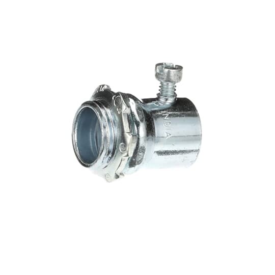 Set Screw Connector, Concrete Tight, Conduit Size 1/2 Inch, Lengt ...