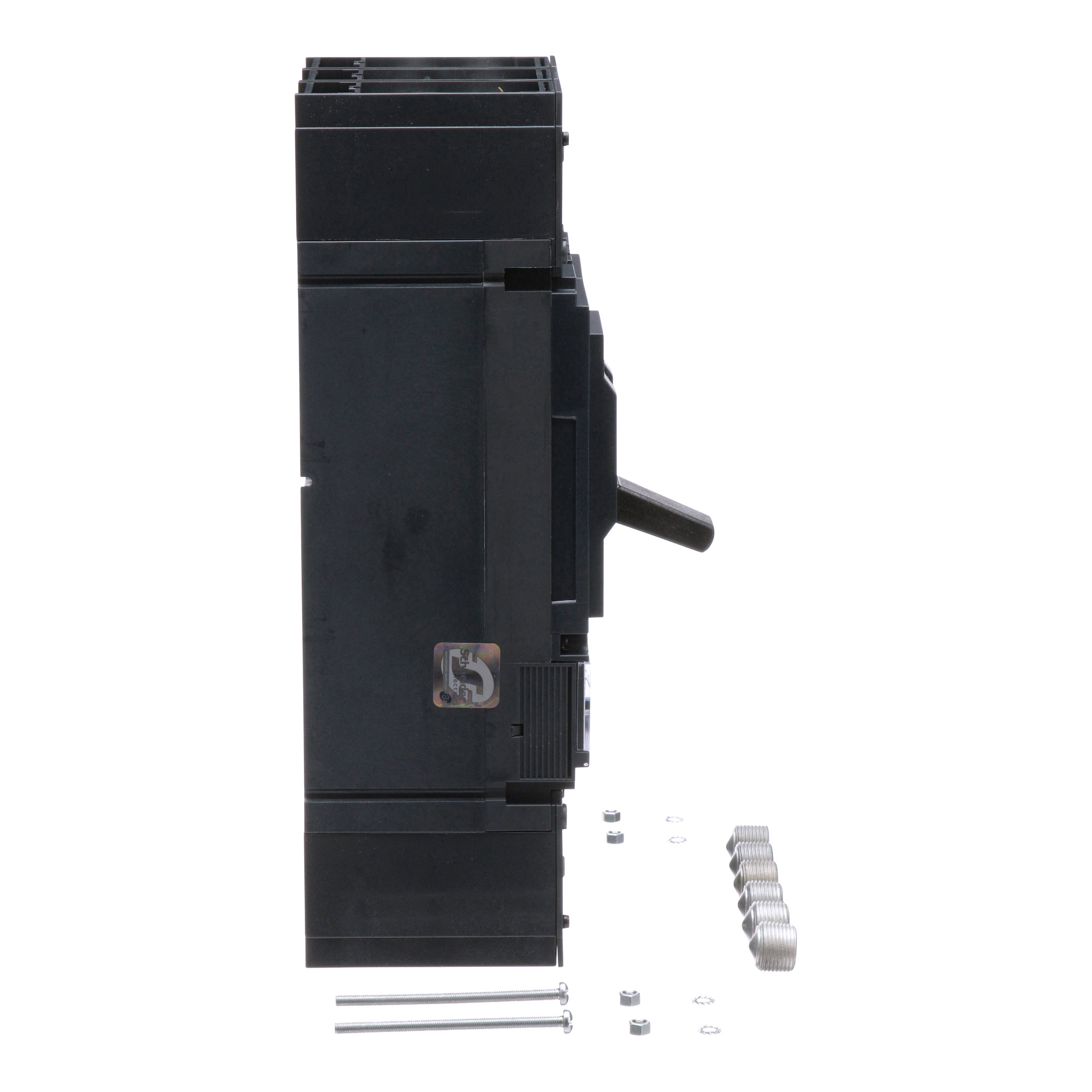 Circuit breaker, PowerPacT L, 600A, 3 pole, 600VAC, 18kA, lugs, M ...