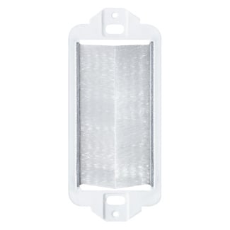 Audio Video Passthrough Decora Insert, White Brush | Crescent Electric ...
