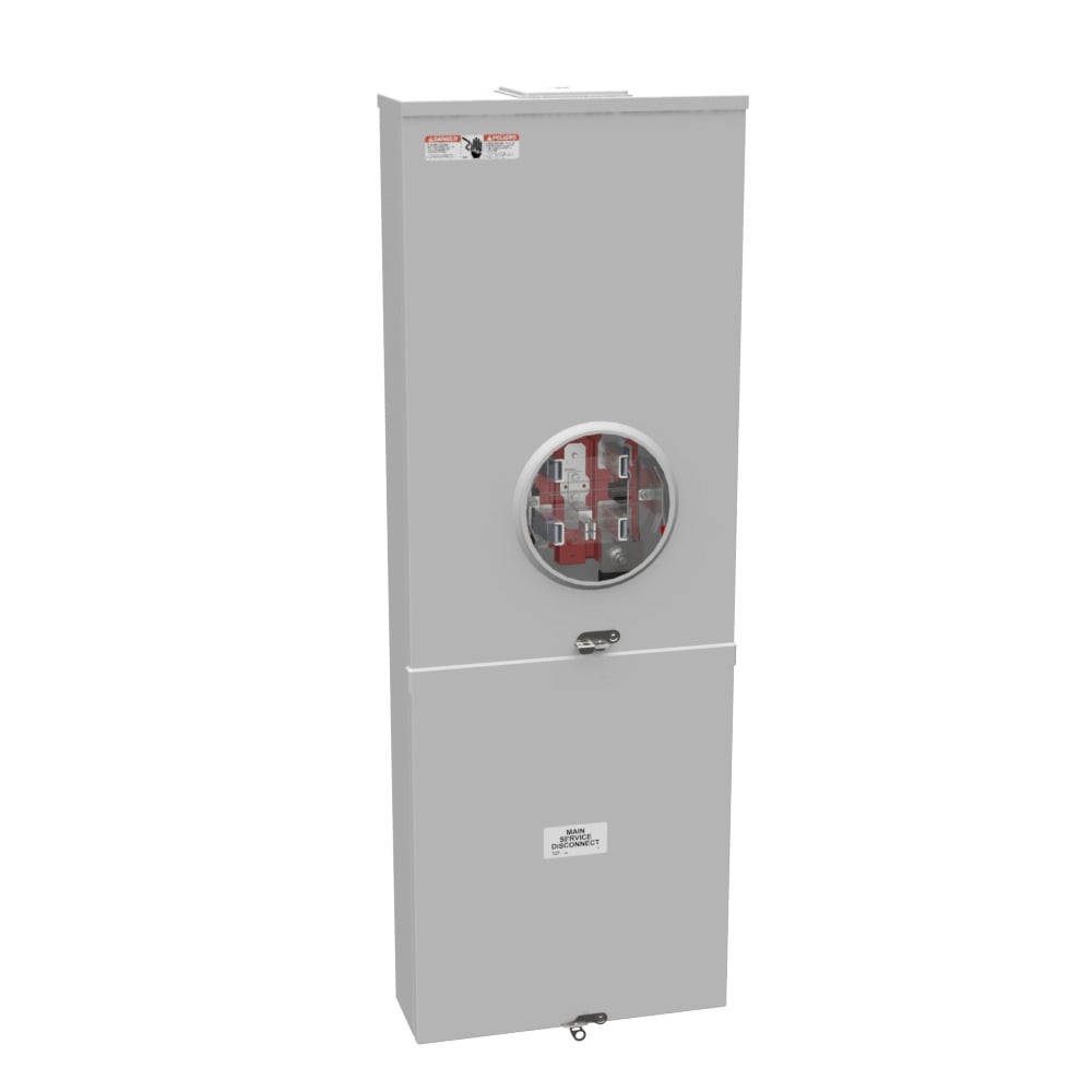 U5059-X-2/200-K3L-5T6-AMS Single Position Meter Socket with Main ...
