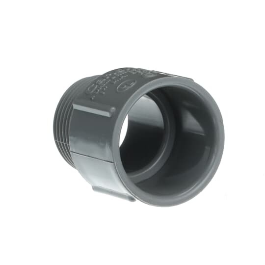 E943F Male Terminal Adapter for PVC Schedule 40/80 Conduit, 1 inc ...