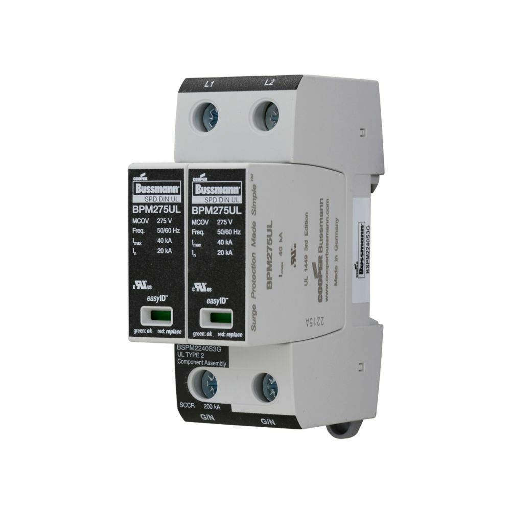 BSPM2240S3G Type MOV Modular Surge Protective Device, 120 to 127 ...