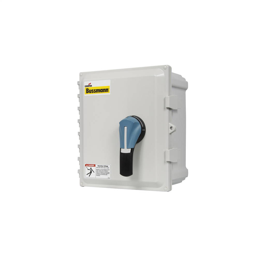 Eaton Bussmann series enclosed rotary disconnect switch, Non-fuse ...