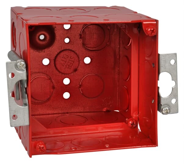 Square Box, 51.3 Cubic Inches, 4 Inch Square x 2-1/8 Inches Deep ...