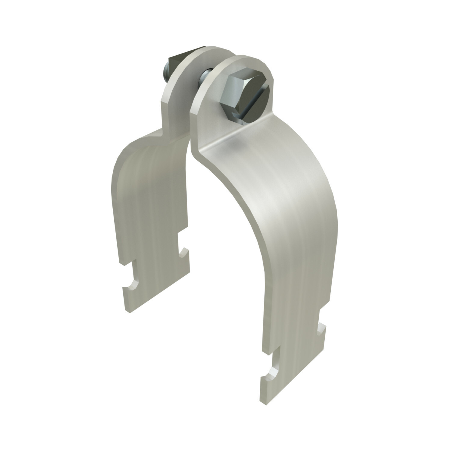 Unistrut 1-1/4 In. Steel Conduit Clamp 1 Pk 8 UNISTRUT 1-1/4 Inch Steel ...