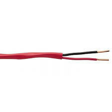 Fire Alarm Cable, 18 AWG, 2 Conductors, Shielded, Non-Plenum, 100 ...