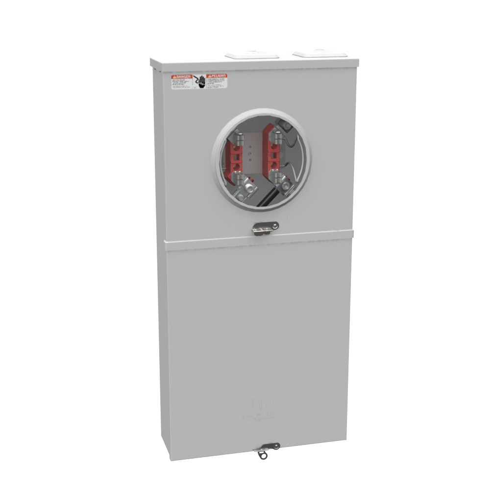 U5168-XTL-200-KK-ALT Single Position Meter Socket with Main and L ...