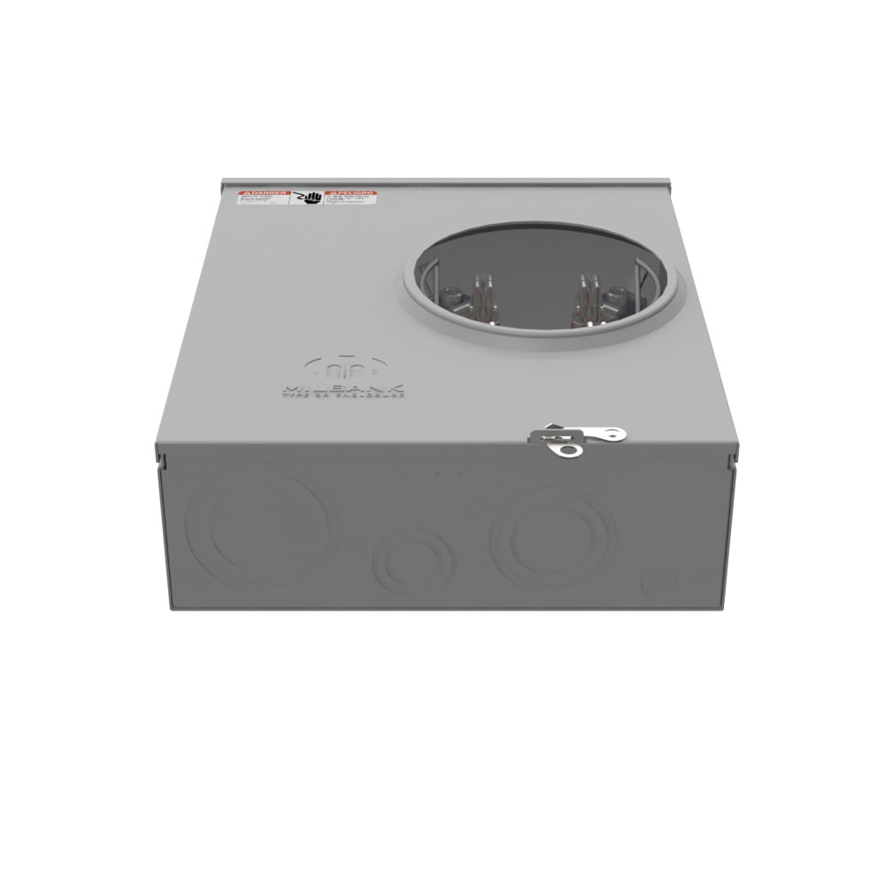 U3850-O-TG-KK-ALT Single Position Meter Socket, 200 Amp, 1 Phase ...
