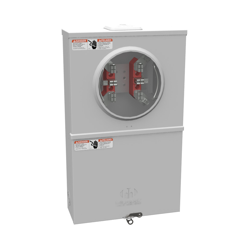 UC7532-XL-401-ALT Single Position Meter Socket, 20 Amp, 1 Phase ...