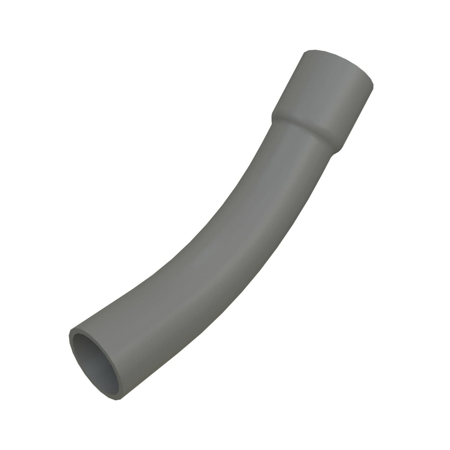 4 in x 45 deg x 36 in Bend Radius PVC Schedule 80 Elbow, Belled E ...