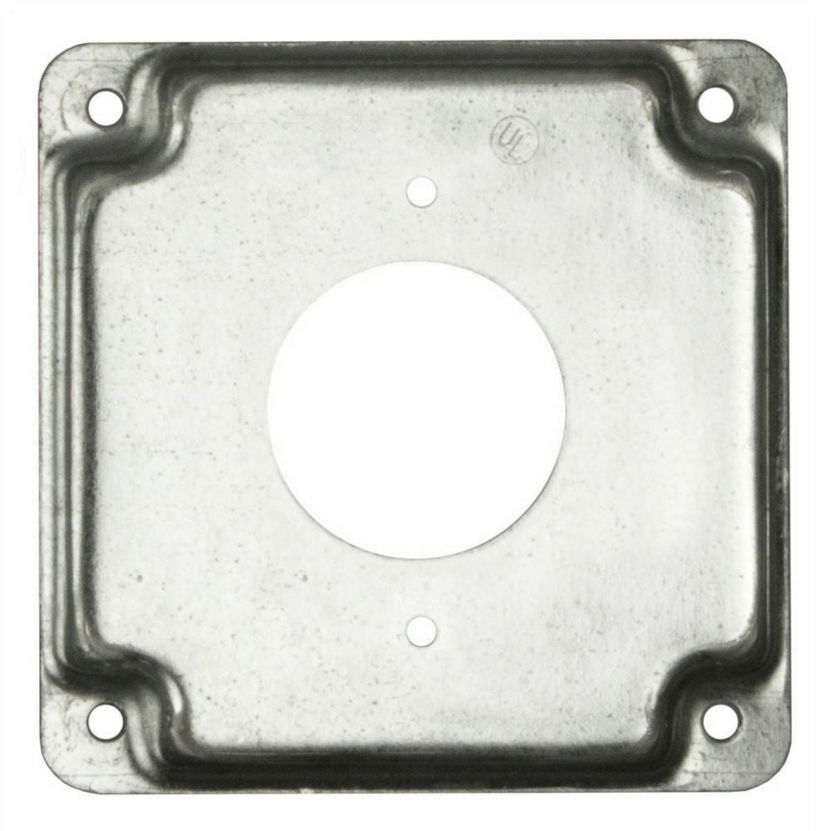 812C Raised Exposed Work Cover, 4-1/8 in L x 4-1/8 in W, Receptac ...