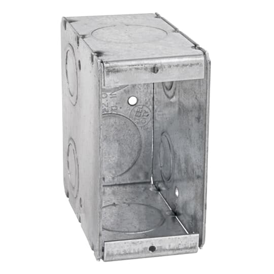Non-Gangable Masonry Box, 22 Cubic Inches, 3-3/4 Inches Long x 1 ...