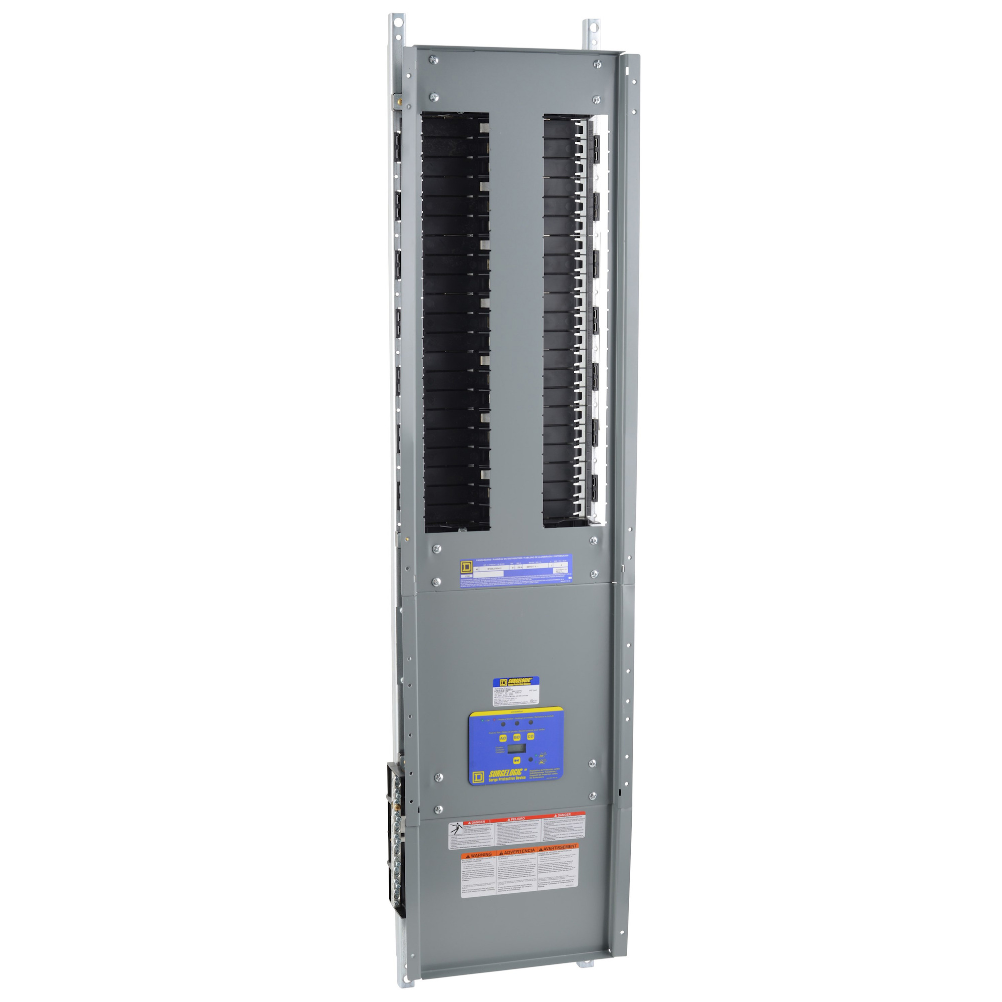 Panelboard interior, NF, main lugs, 250A, Cu bus, 42 pole spaces ...