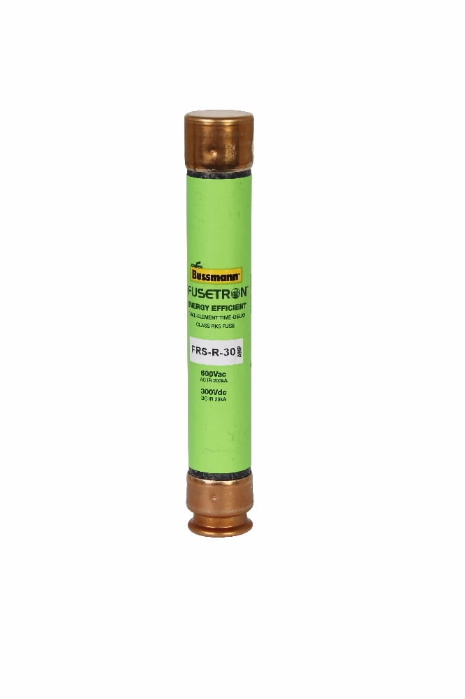 Eaton Bussmann series FRS-R fuse, 30 A, Dual, Class RK5, Non-indi ...
