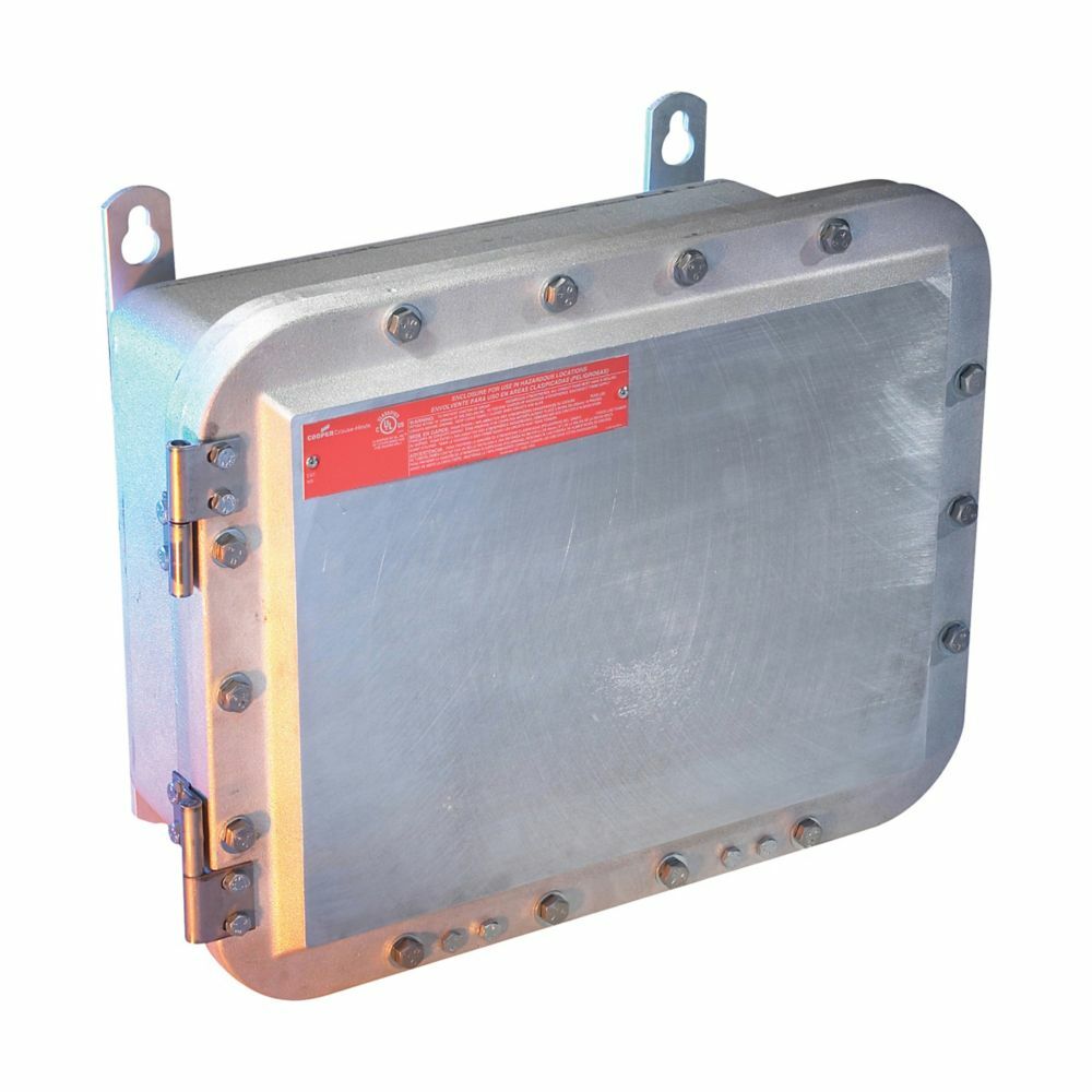 Eaton Crouse-Hinds series EJB junction box, 10" x 10" x 8", Witho ...
