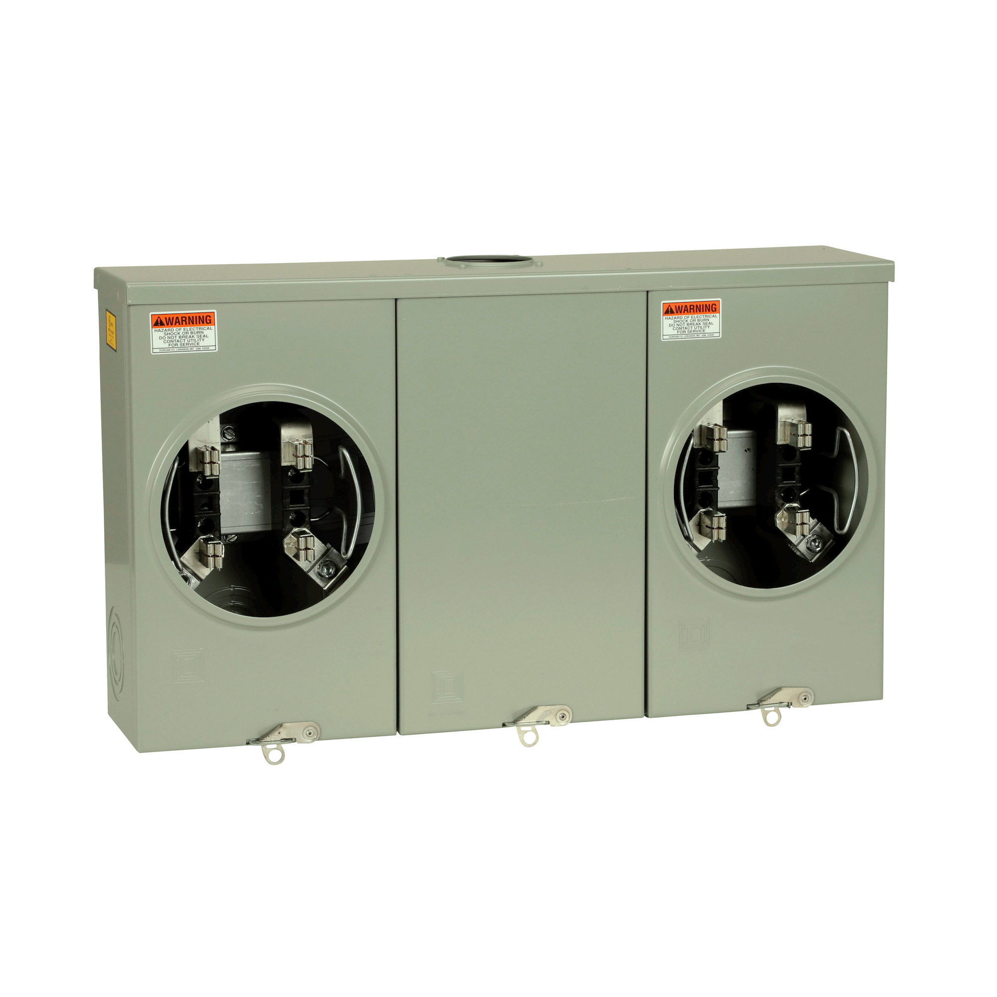UT2R2122B Meter Socket, Horizontal Gang,ed Ringless Socket, 205 A ...
