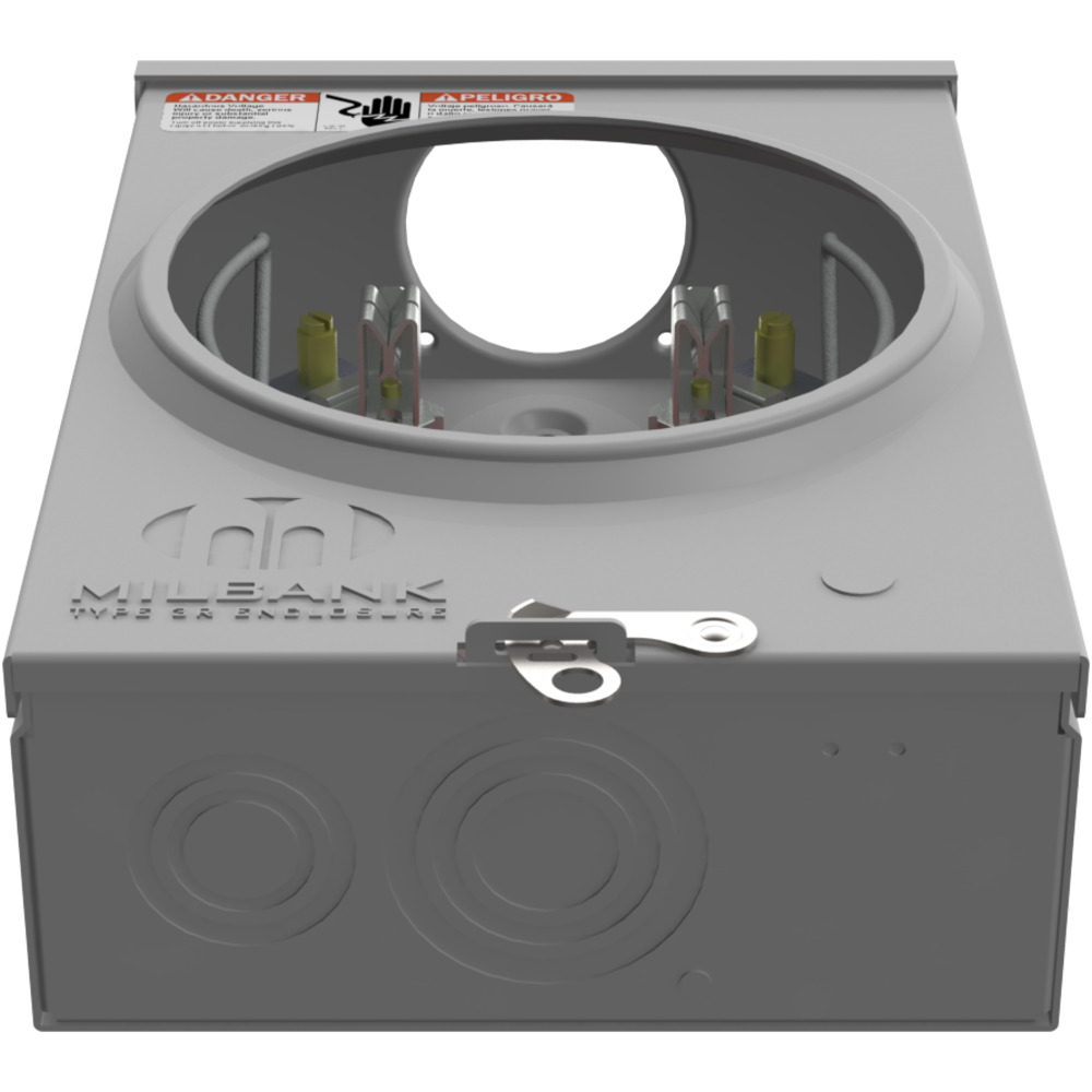 U7487-RL-TG-BL 4 Term, Ringless, Small Hub Opening, Triplex Groun ...