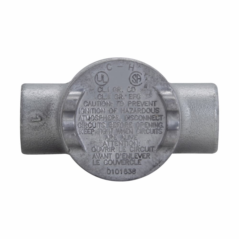 Eaton Crouse-Hinds series Condulet GUA conduit outlet box with co ...