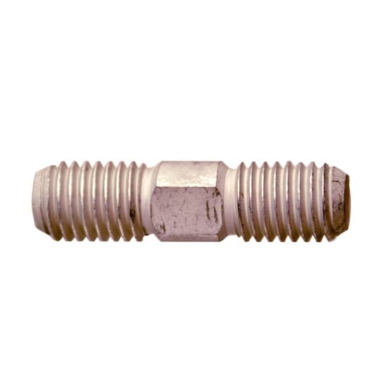 Threaded stud, 600 amp, double barrel, 35kV, aluminum, black | Crescent ...