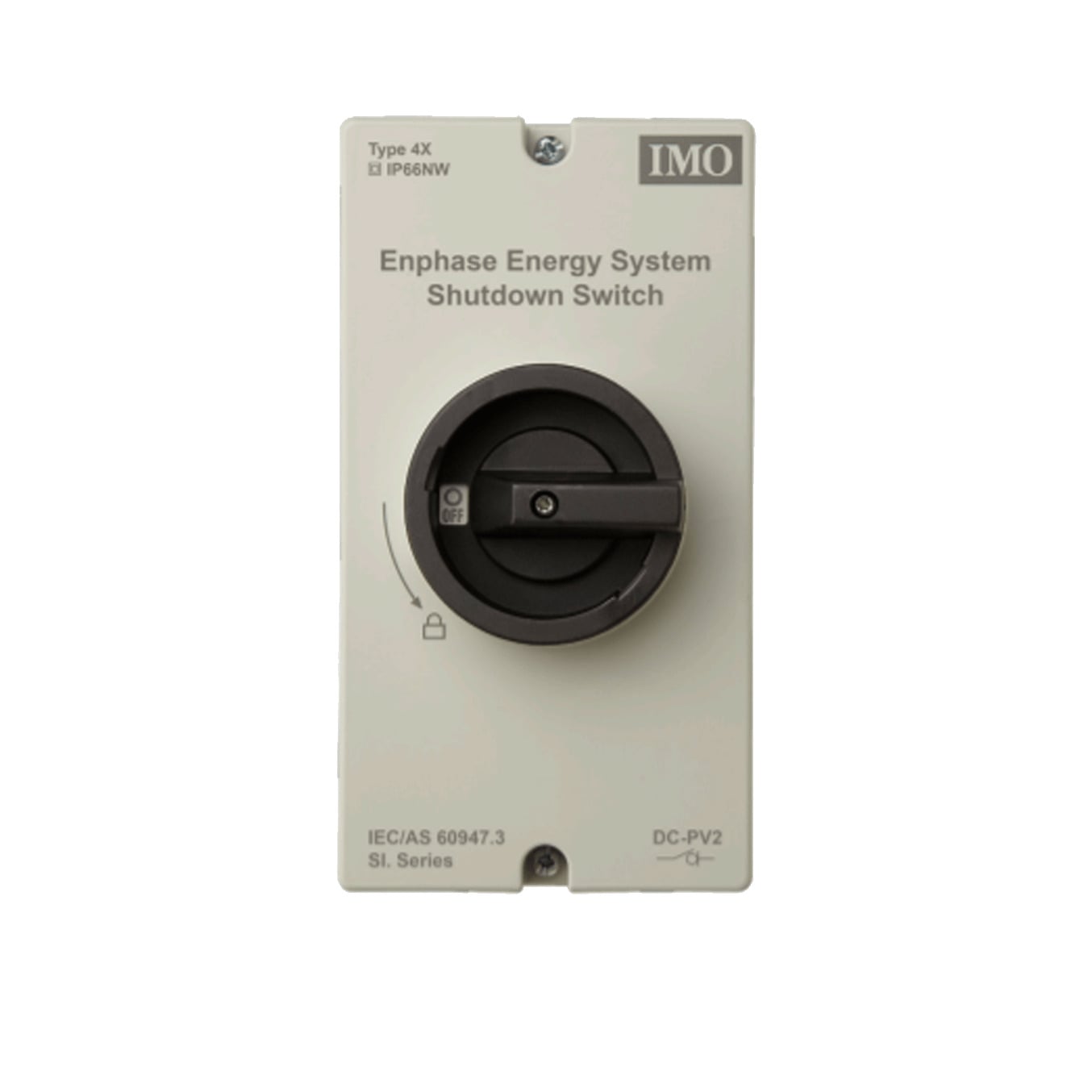 Switch, 2 pole, 1 string, 600V, 16A, For Rapid Shut Down unit ...
