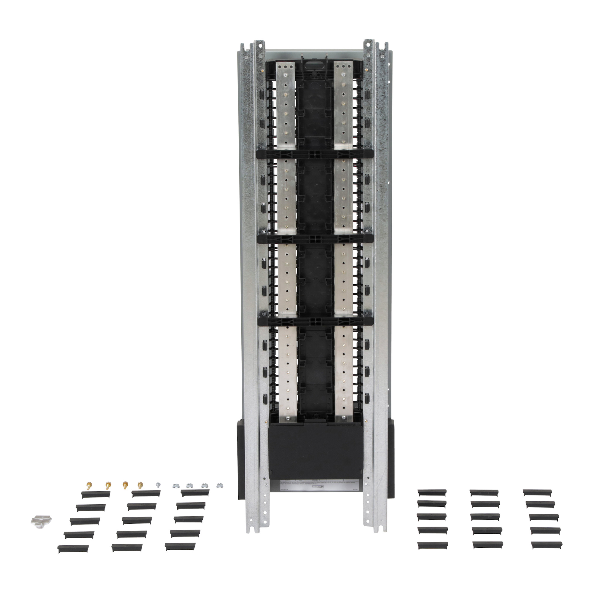 Panelboard interior, NQ, main lugs, 225A, Cu bus, 72 pole spaces ...
