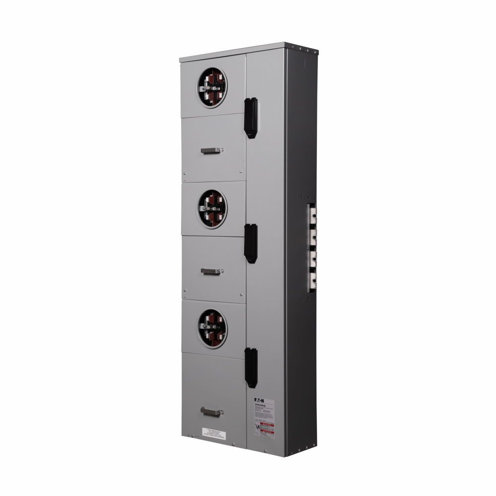 35SS320RAB Commercial Meter Stack Socket, 225 Amp, 200 Amp, Alumi ...