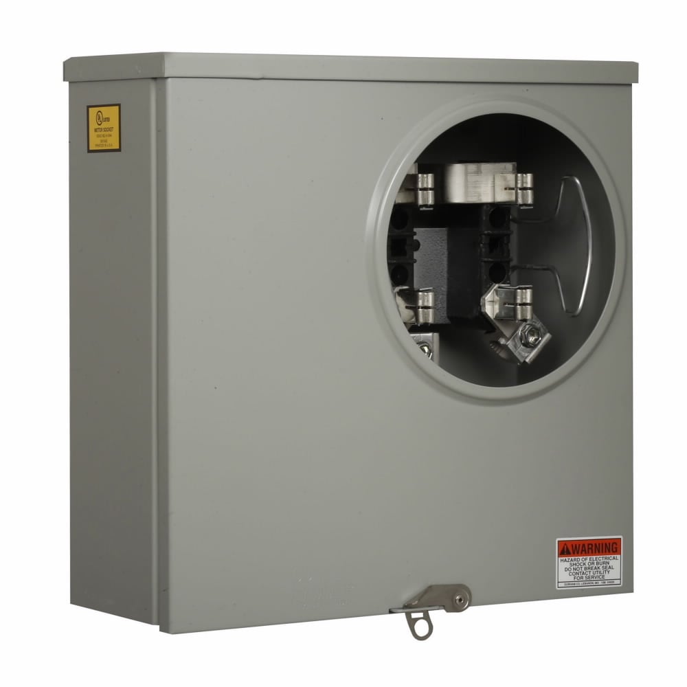 UTRS223ACH Residential Single Position Meter Socket, 200 Amp, 1 P ...