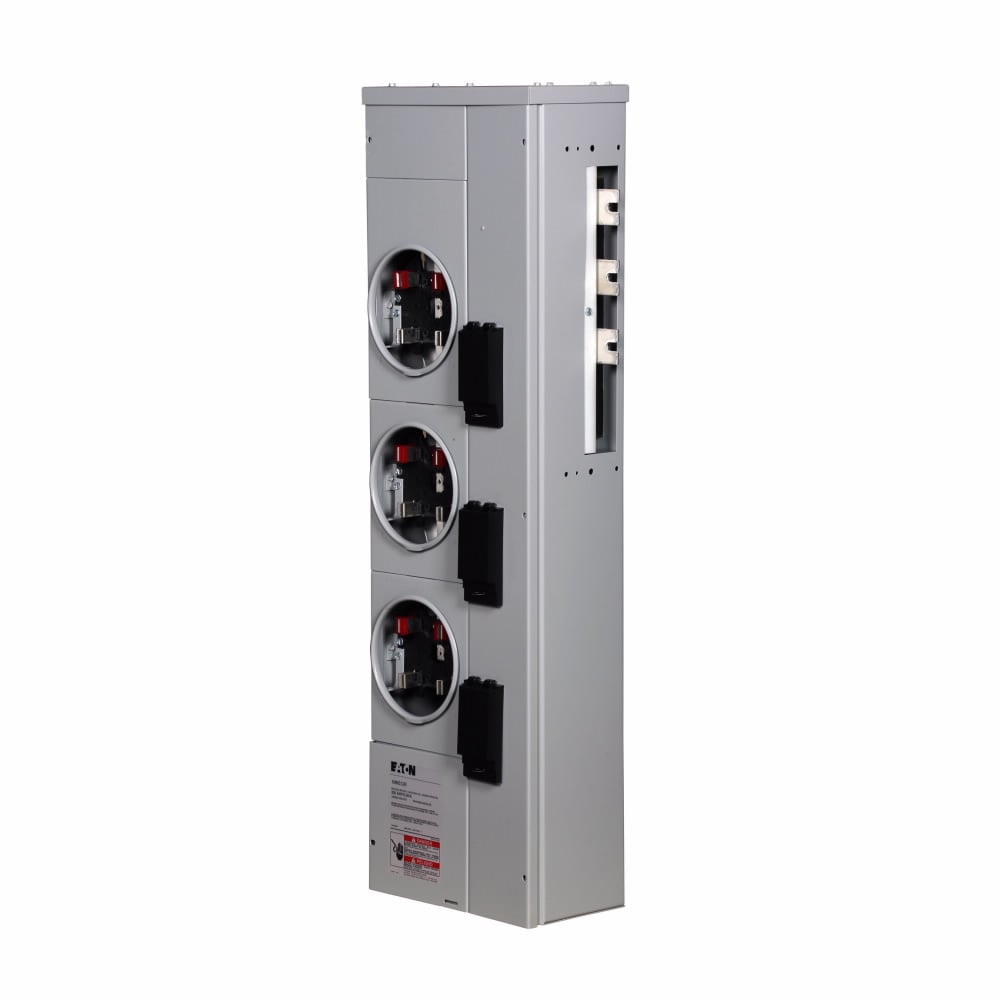 1MM312R Residential Meter Stack, 125 Amp, Indoor/Outdoor, 1 Phase ...