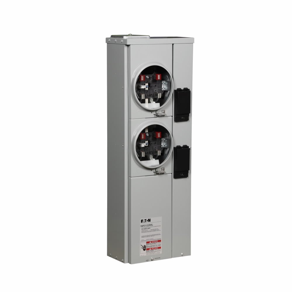 1MP2122RRL Meter Pack Meter Socket, 125 Amp, 1 Phase, Ringless, N ...