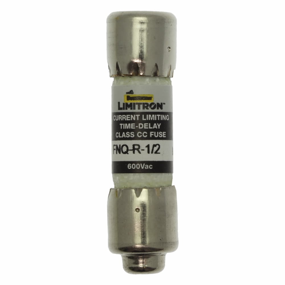 Eaton Bussmann series FNQ-R fuse, 0.5 A, Class CC, Non-indicating ...